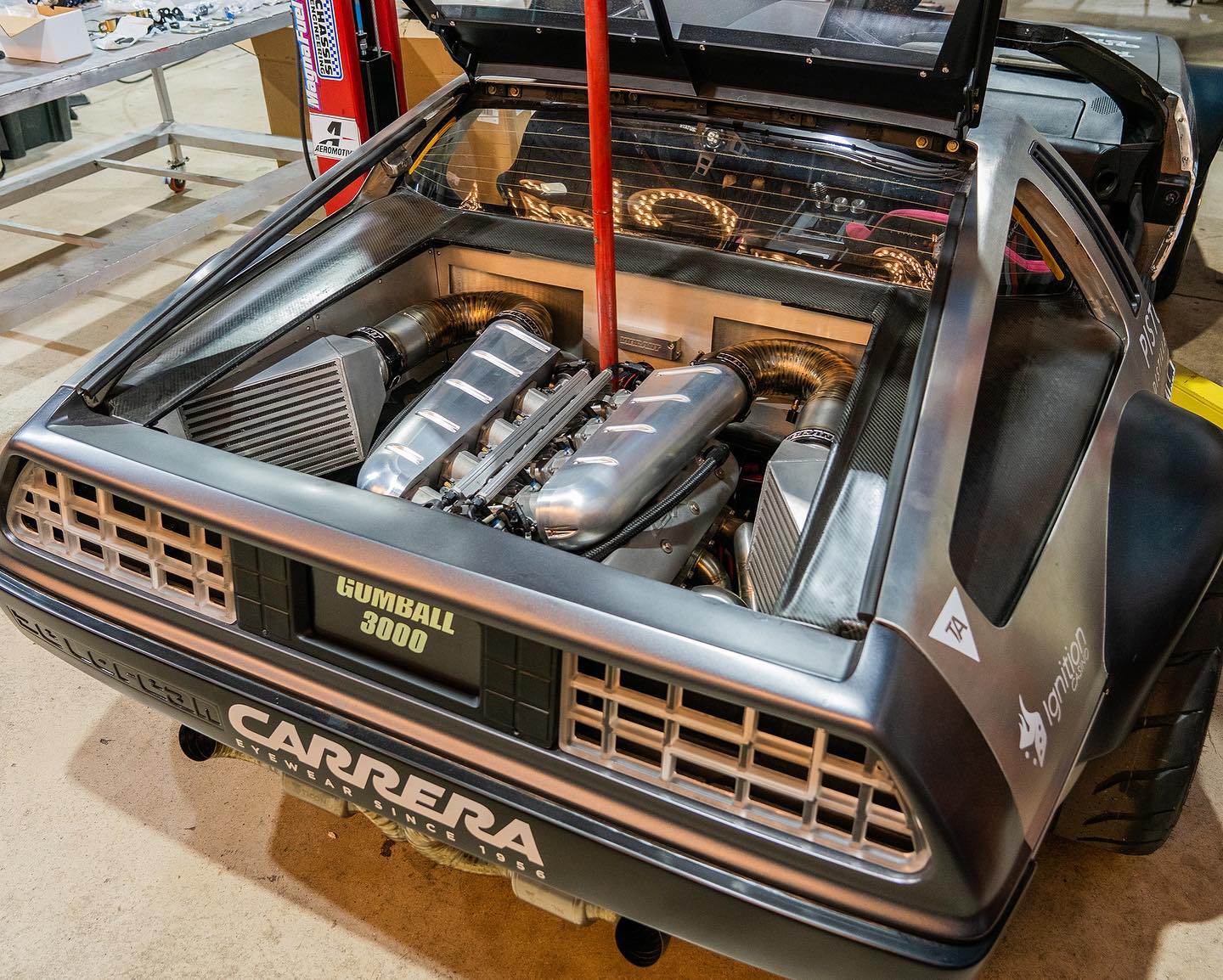 Delorean engine upgrade store